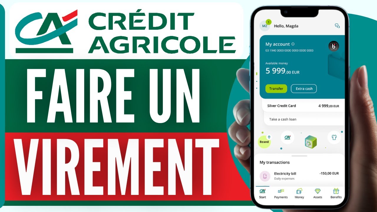 Comment Faire Un Virement Sur L'application Credit Agricole (2025 ...