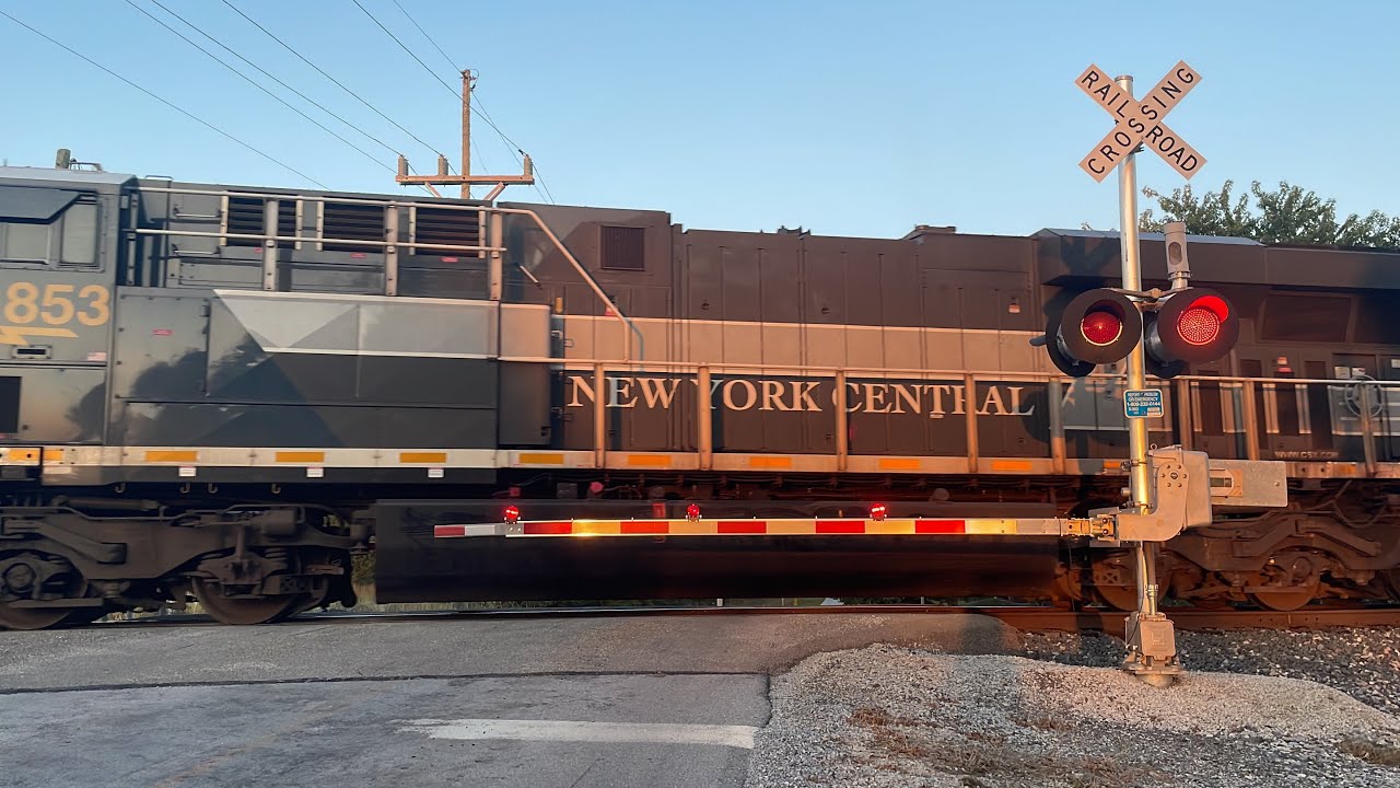 CSX 452 Leads Loaded Coke Train w/ NYC South | Township Rd. 58 Railroad ...