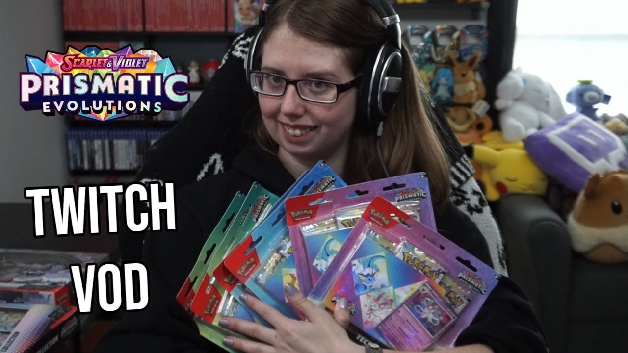Opening More Prismatic Evolutions Packs! | Stream 01/22/2025 - YouTube