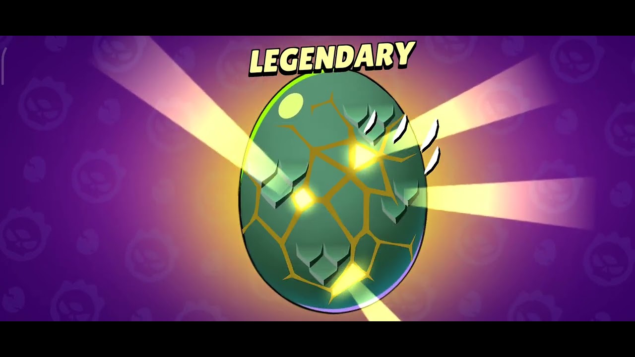 My first legendary egg (brawl stars) - YouTube