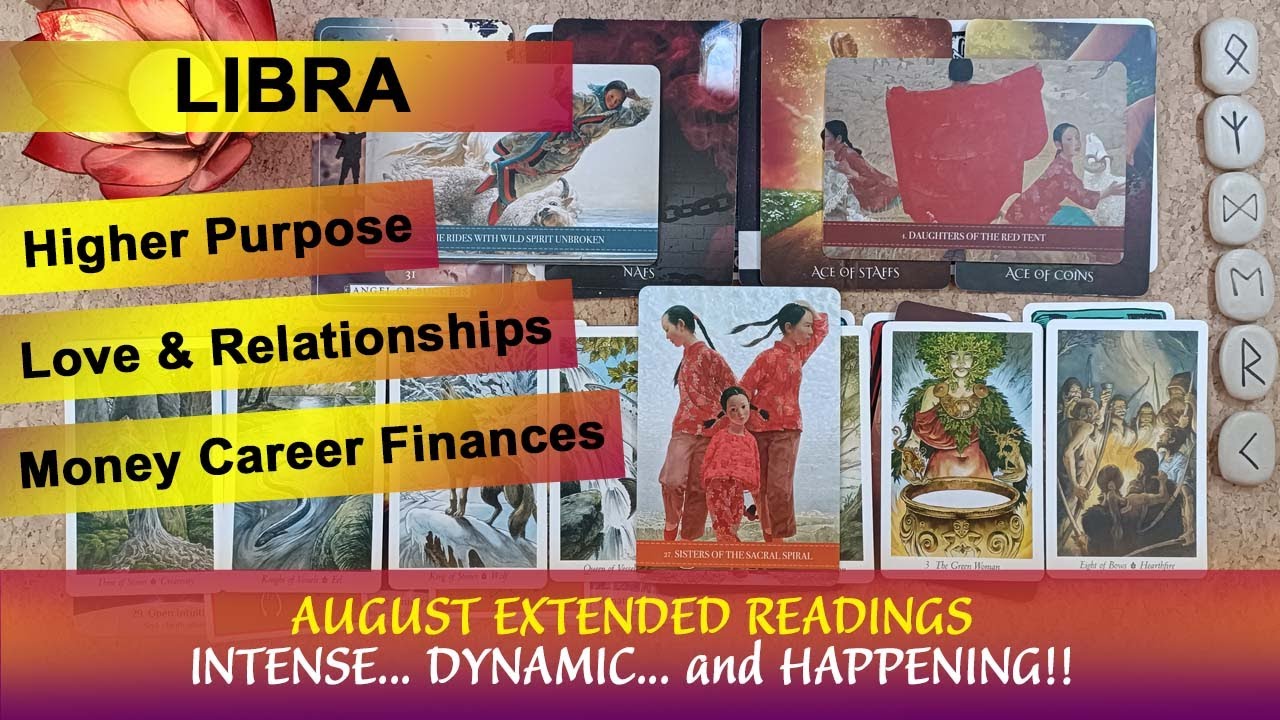 LIBRA Extended Readings for the Moon Month of August👉📩⚡🌙 - YouTube