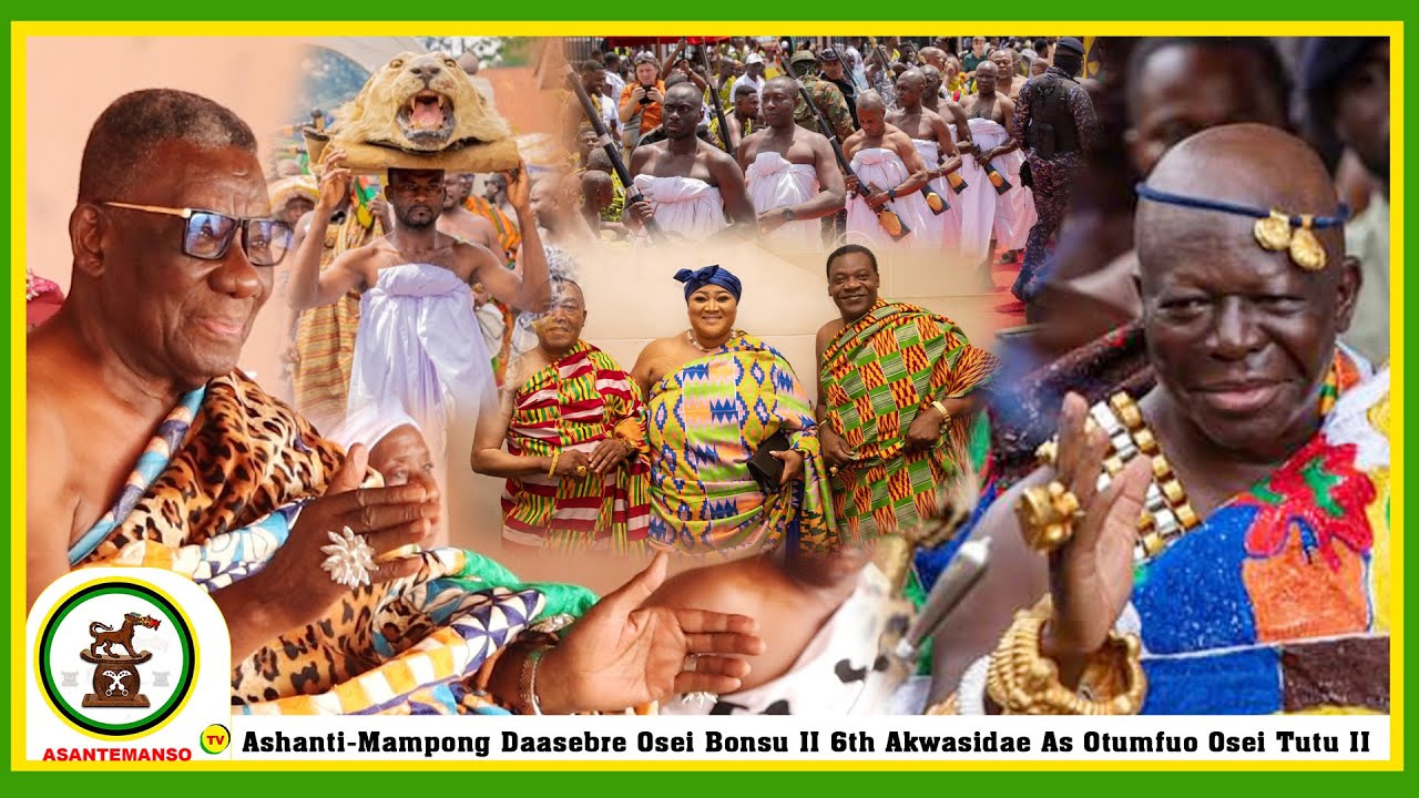 Asante-Mamponhene Daasebre Osei Bonsu II Celebrates The 6Th Akwasidae ...