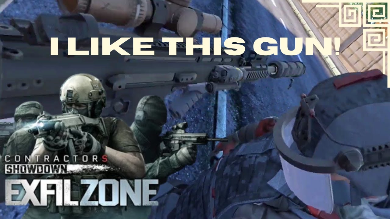 The Scariest Gun In The Game! Contractors Showdown Exfil Zone - YouTube