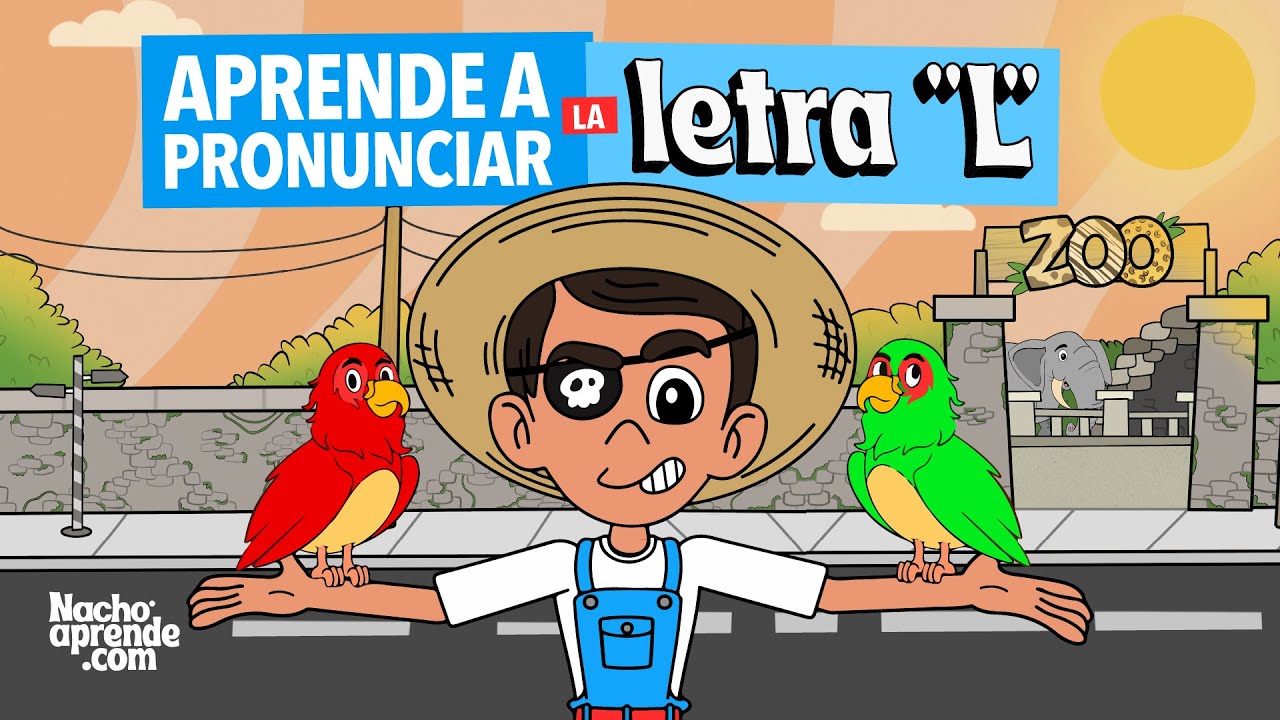 La LETRA L - la le li lo lu 🌗 - ¿Cómo suena la letra L? - La L de luna ...