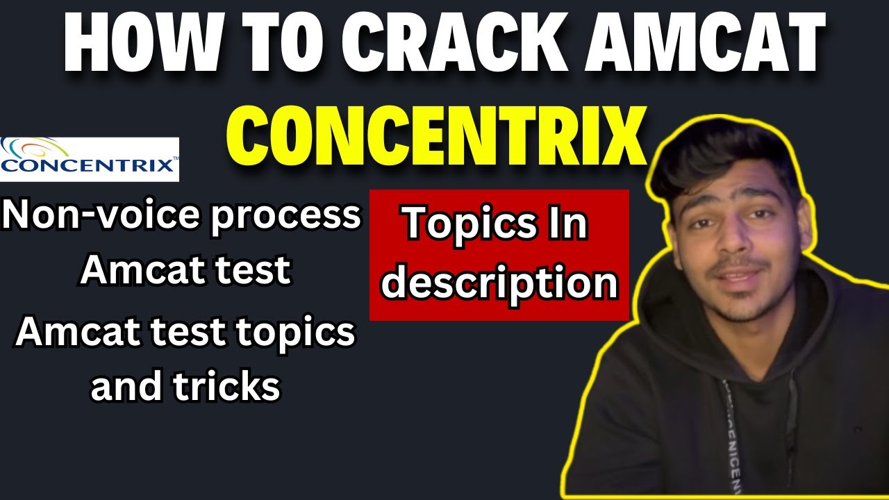 How to Crack AMCAT Test || Question & Answers || Non voice Process ...