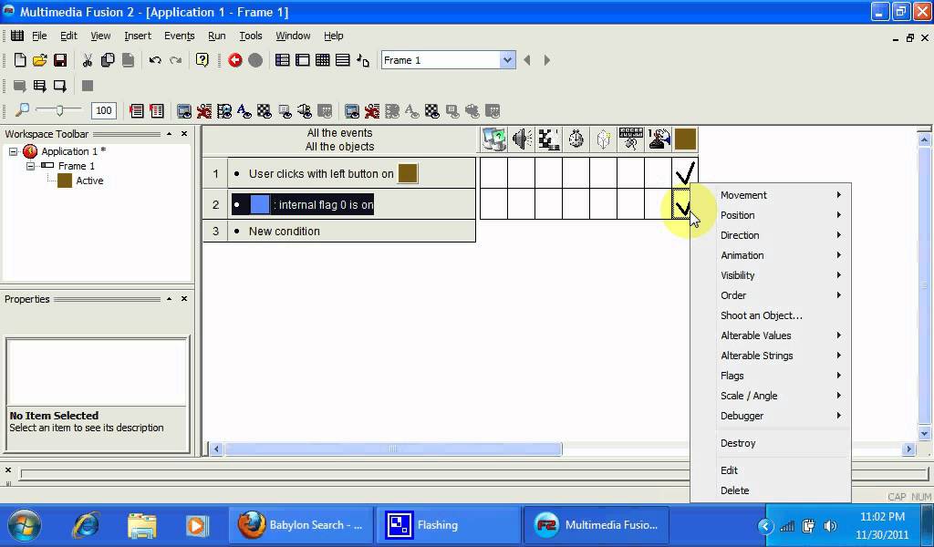 MMF2 How to make drag Drop tutorial 1.avi - YouTube