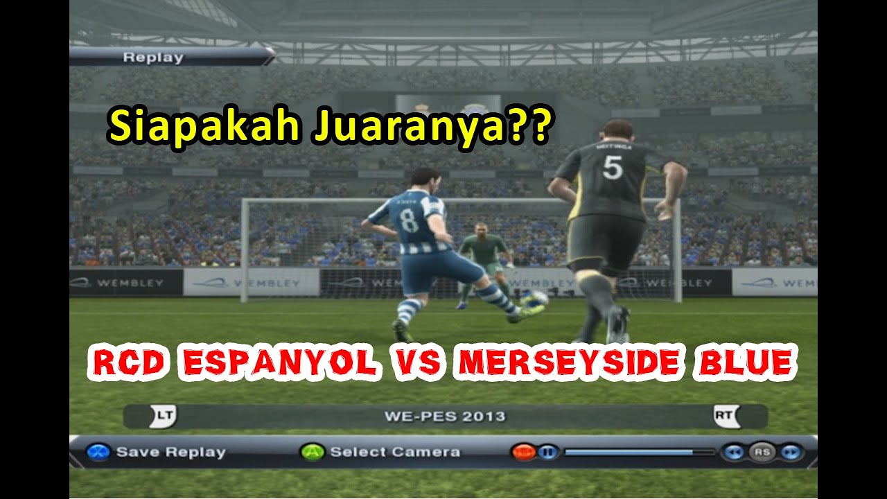 PES 2020 RCD Espanyol VS Merseyside Blue - YouTube