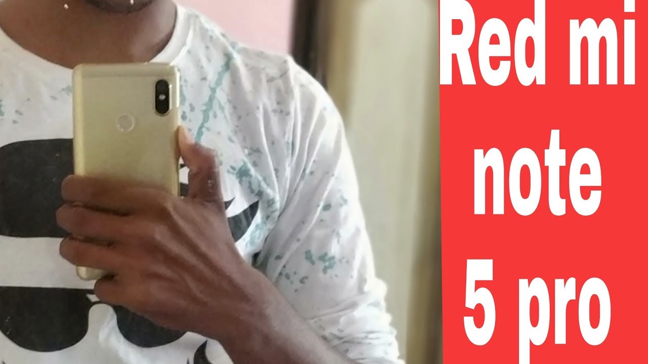 My red mi note 5 pro camera review | vlogger | - YouTube