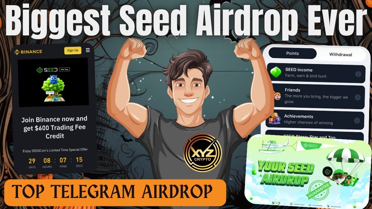 Seed Airdrop Complete Guide | Telegram Airdrop | Free Airdrop | free crypto airdrop | seed ...