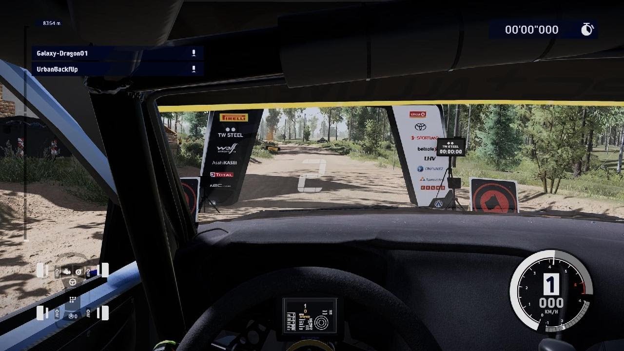 WRC 10 co-driver mode (driver pers) - YouTube