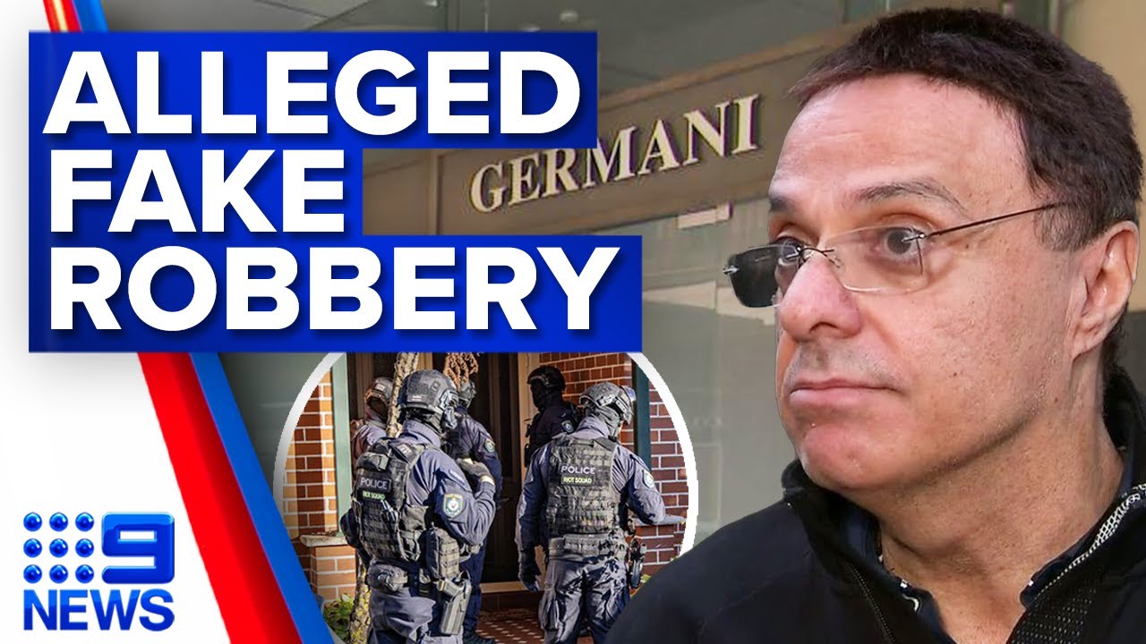 Jeweller allegedly fakes robbery of store to defraud insurer | 9 News ...
