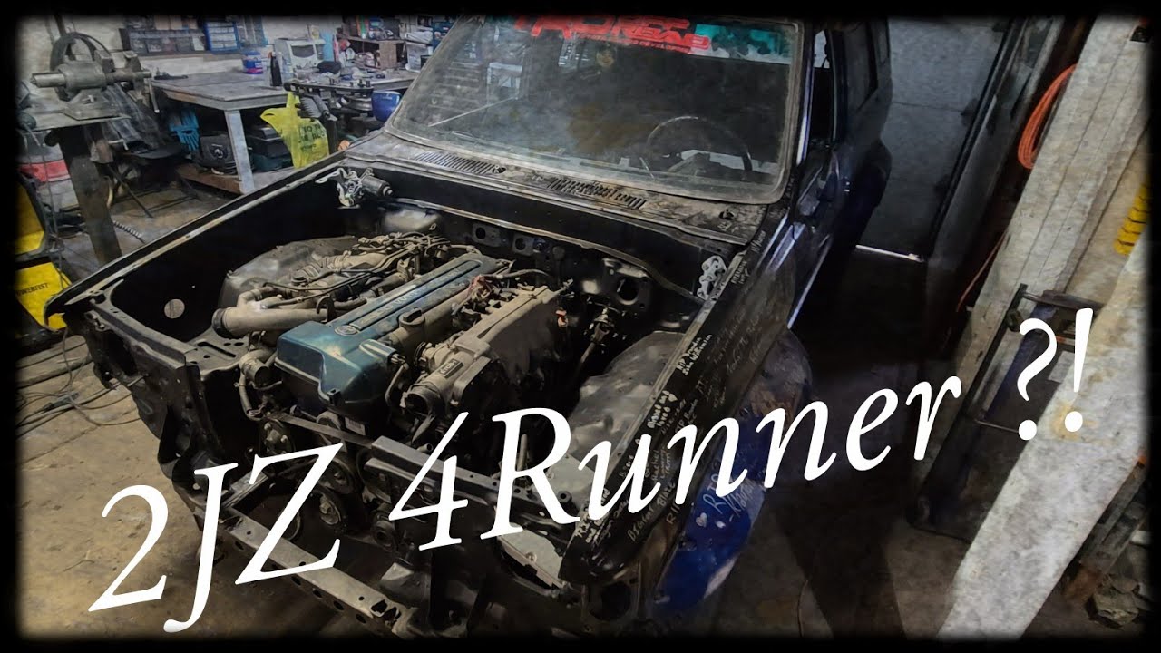 2JZ swapping a 4Runner! - YouTube