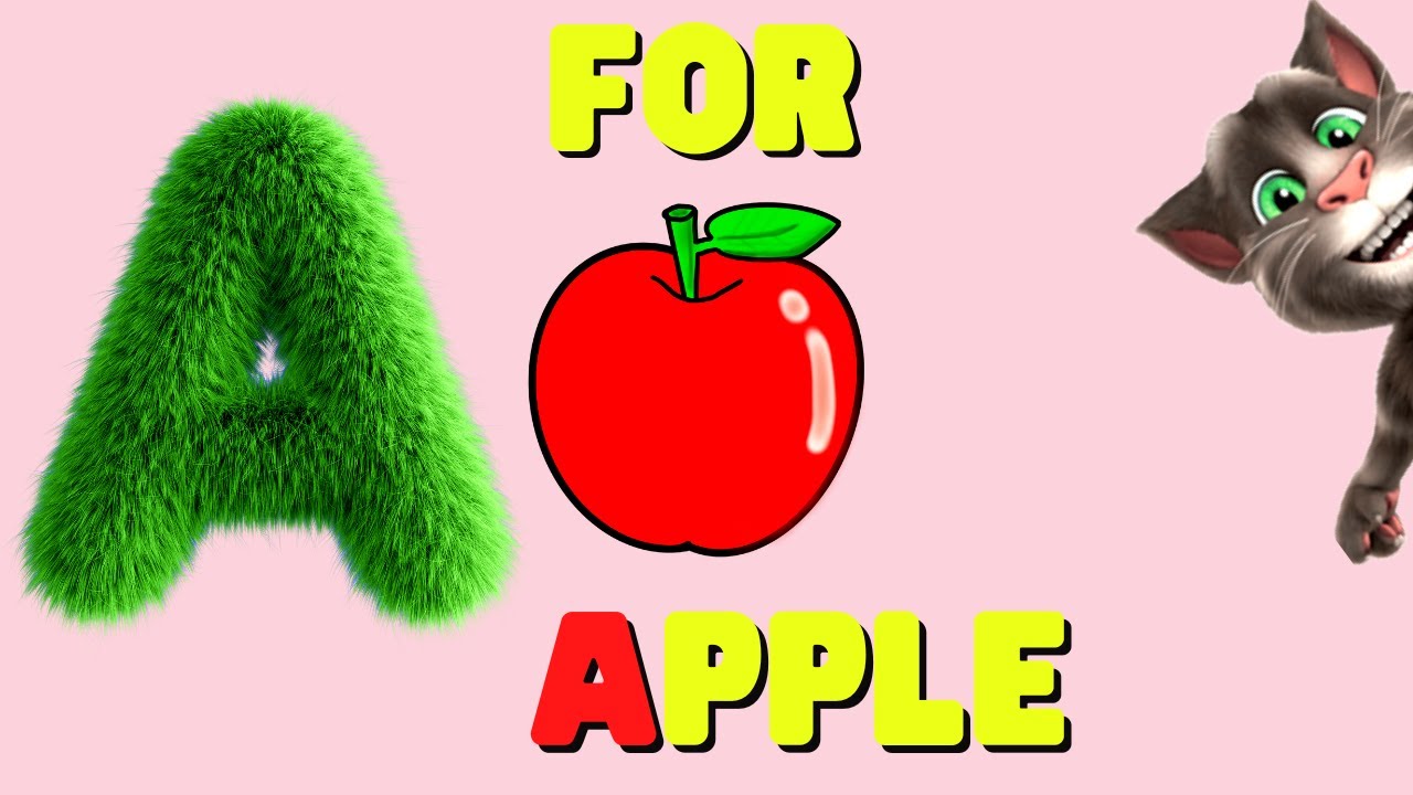 ABC Alphabet Song | A for apple Phonics Song | ABCD Alphabet Rhymes for ...