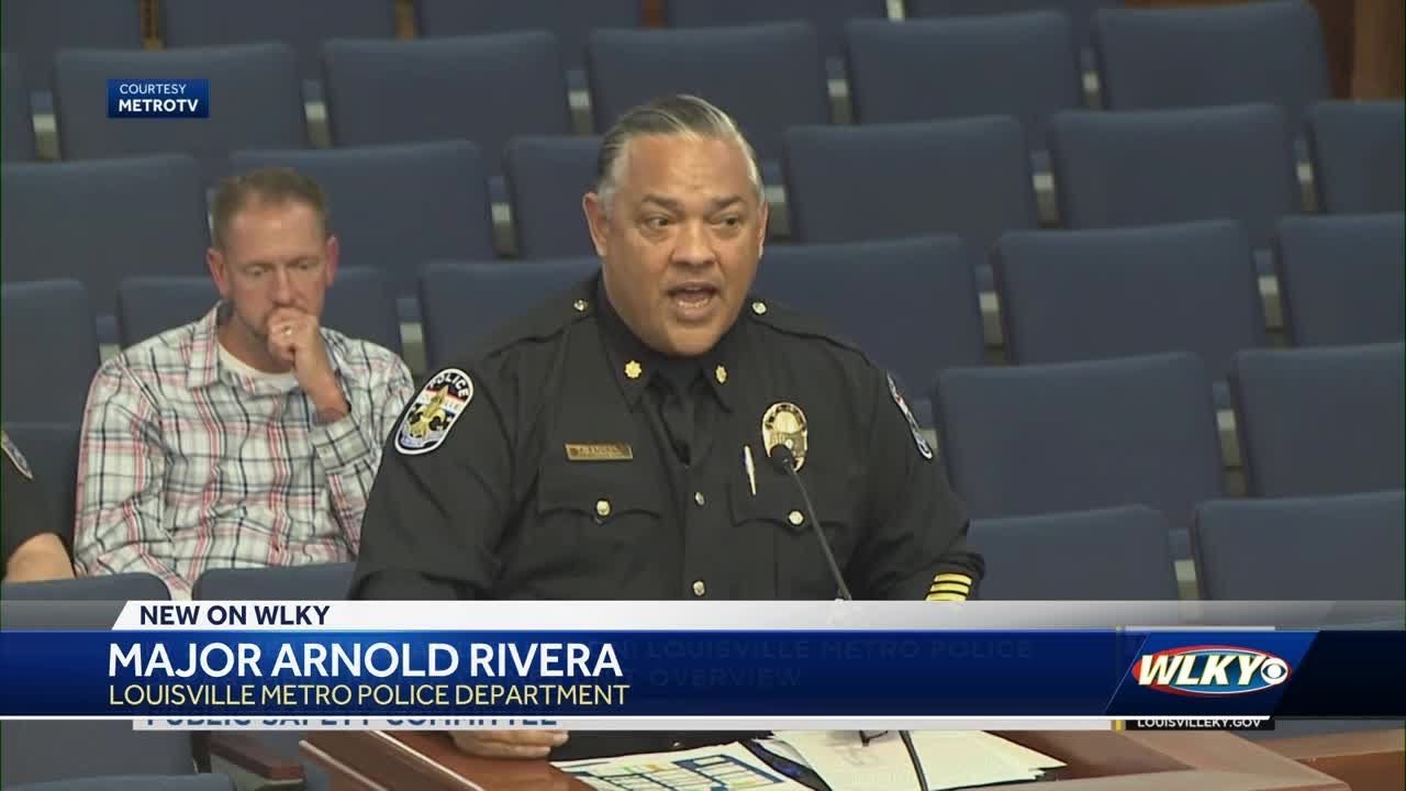 Head of LMPD Major Crimes Unit speaks before Metro Council Public ...