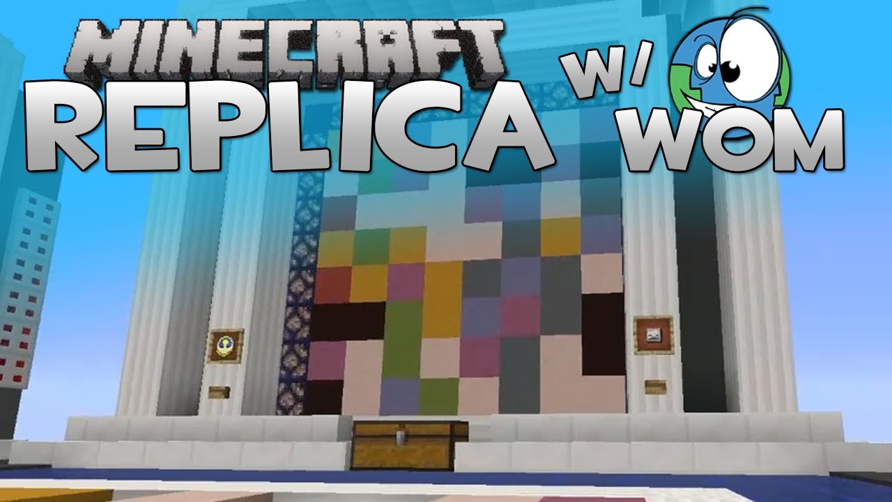 Minecraft: Replica w/ The WoM Peepz (Mini Game) - YouTube