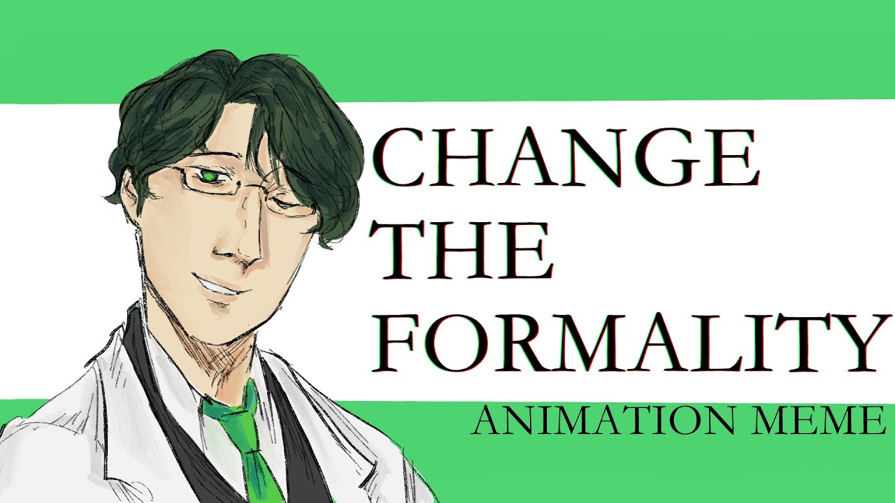 change the formality | limbus company canto IV animation meme - YouTube