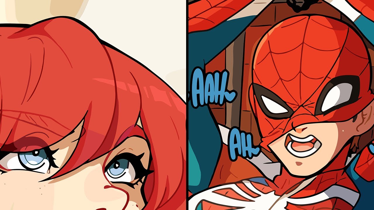 MJ what are you doing?! - Kinkymation Comic dub - YouTube