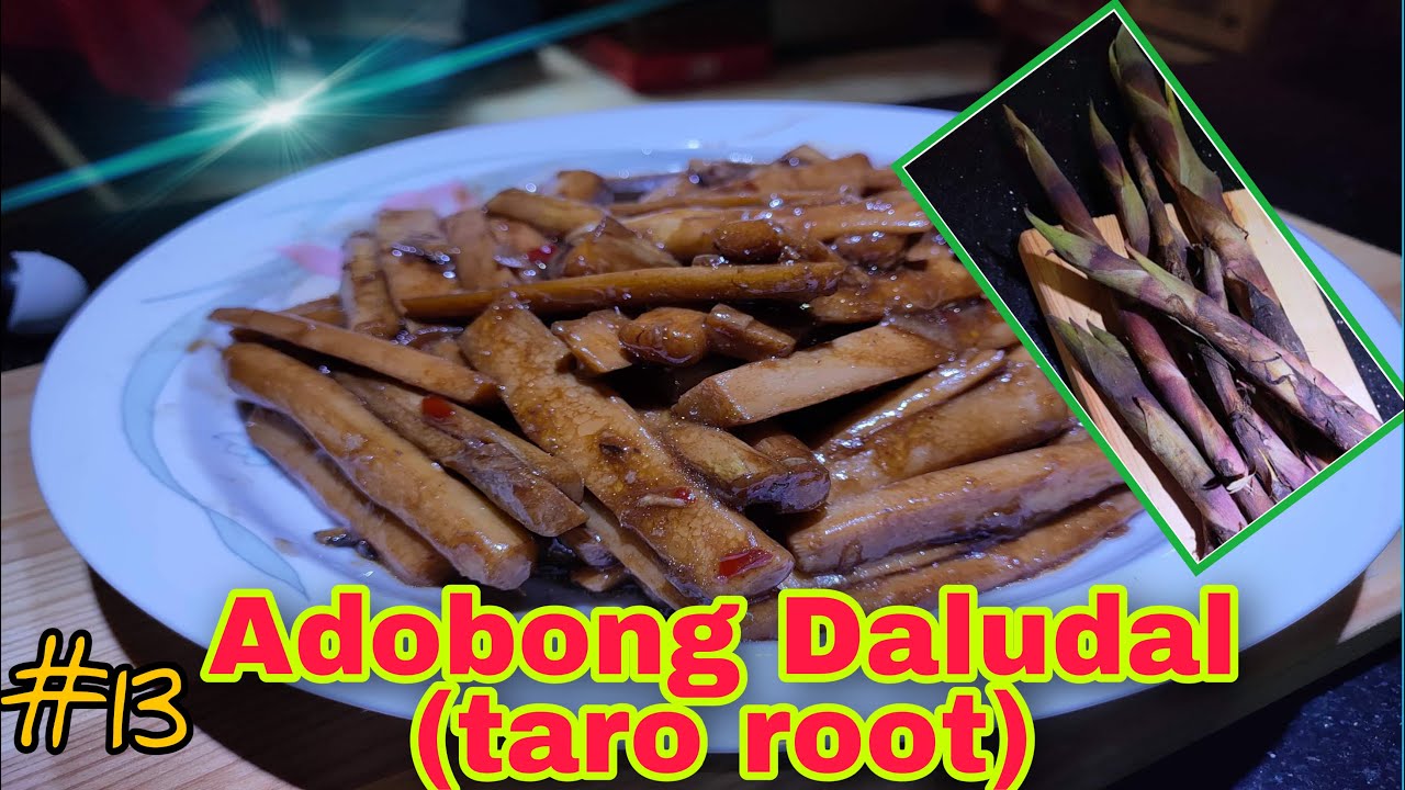 How to cook taro root/daludal/takway/ugat ng gabi/Red mommy tv - YouTube