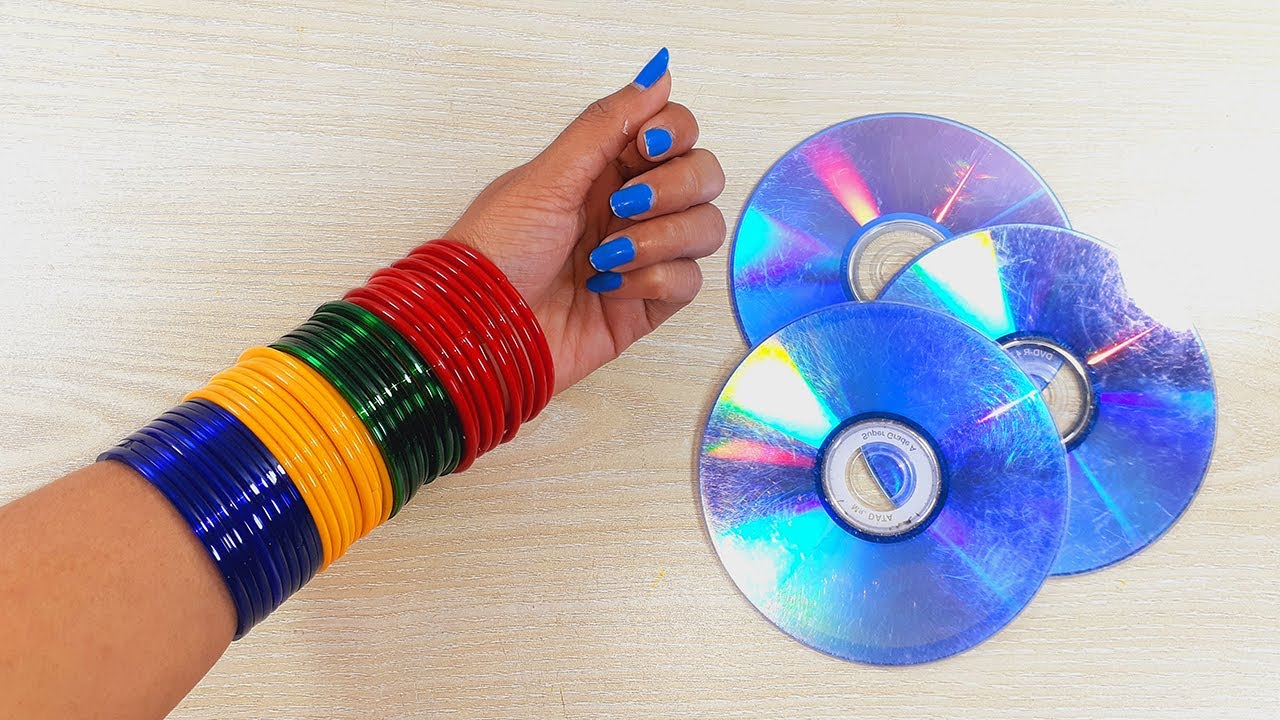 A SUPERB WALL HANGING IDEAS || MAKING WITH CRAFT PAPER AND FLIM DISK ...