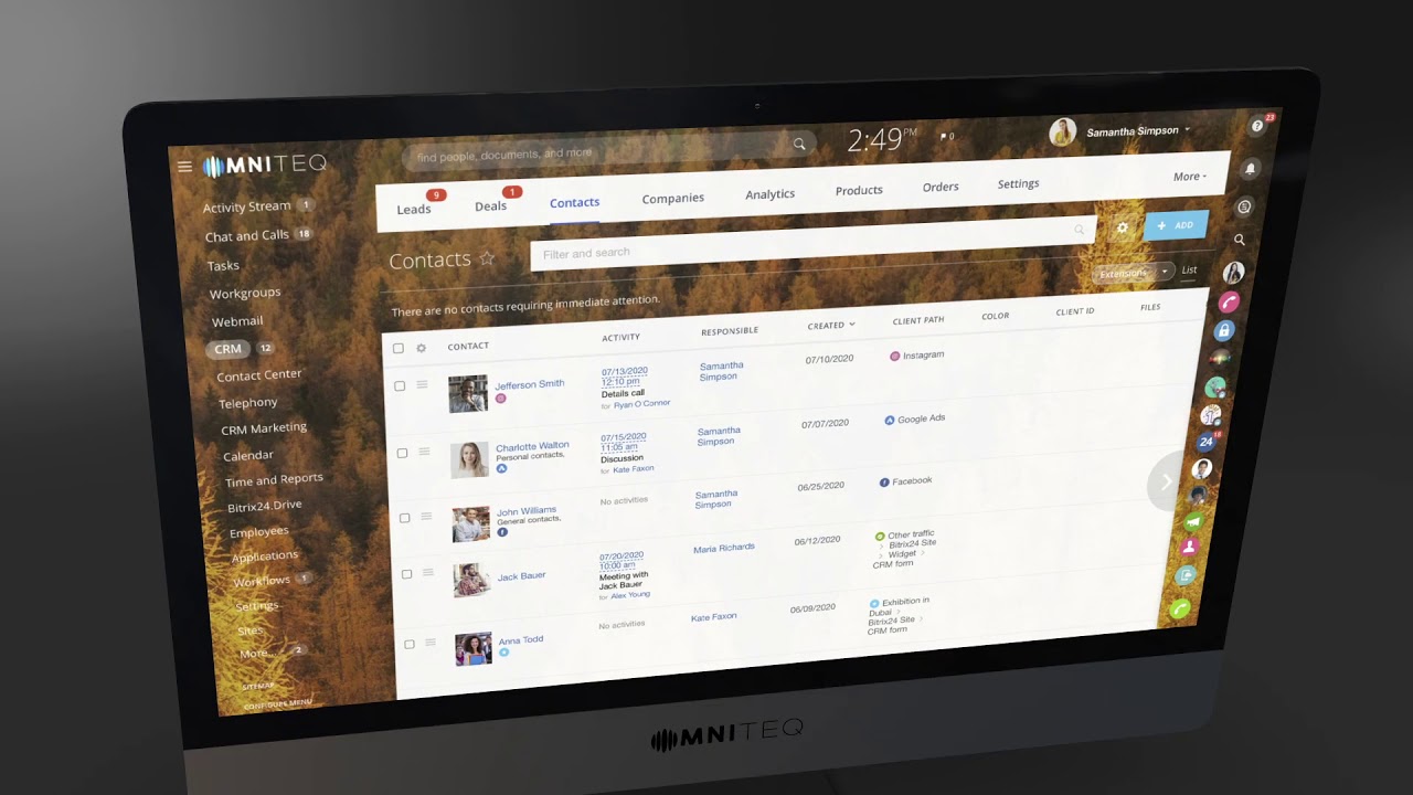 Omniteq All-in-one Field Service Platform | CRM - YouTube