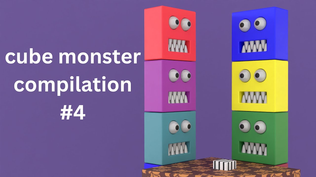 "Cube Monster Animation: The Ultimate Complete Edition" | Monster house ...