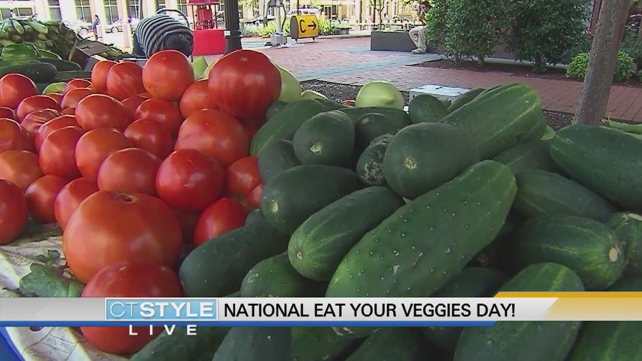 Today's Dish: It's National Eat Your Vegetables Day! - YouTube