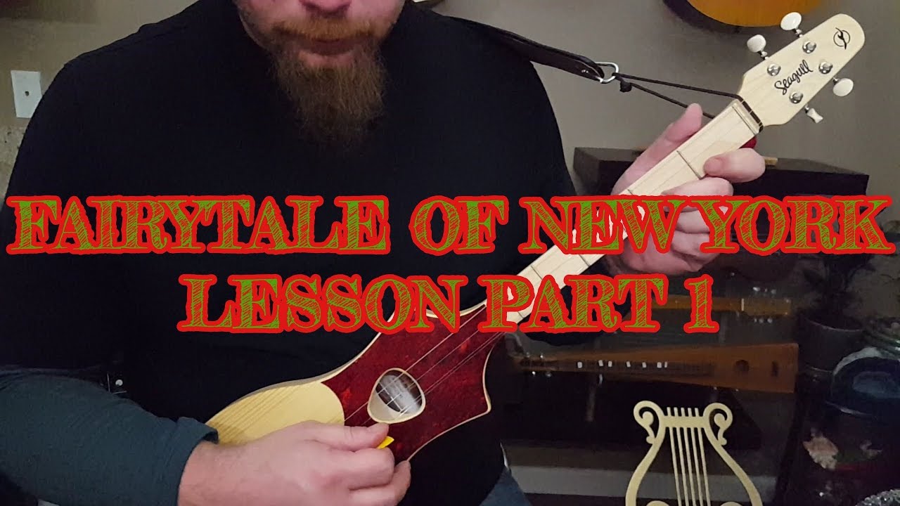 Seagull Merlin M4 Lesson - Fairytale Of New York Part 1 - YouTube