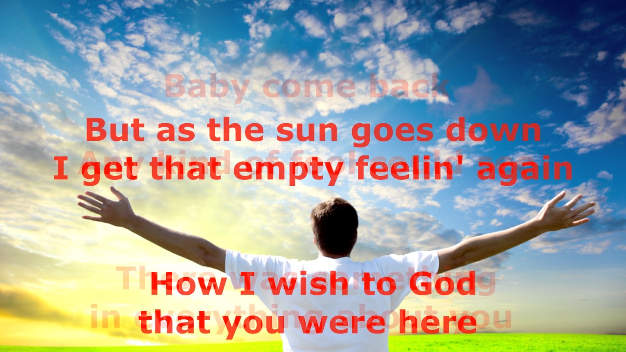 Baby Come Back - Player - with lyrics - YouTube