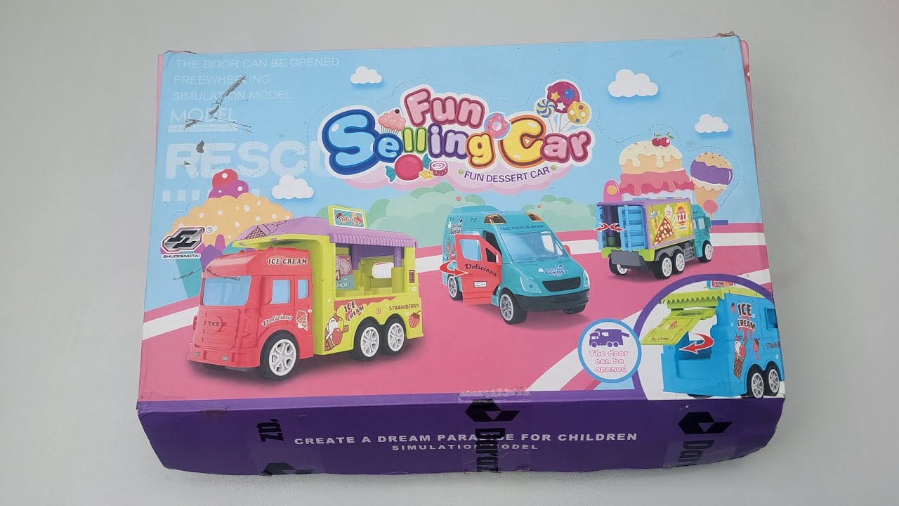 Looking For Unboxing Attractive Cool Vehicles | Rafi Toys | Ice Cream ...