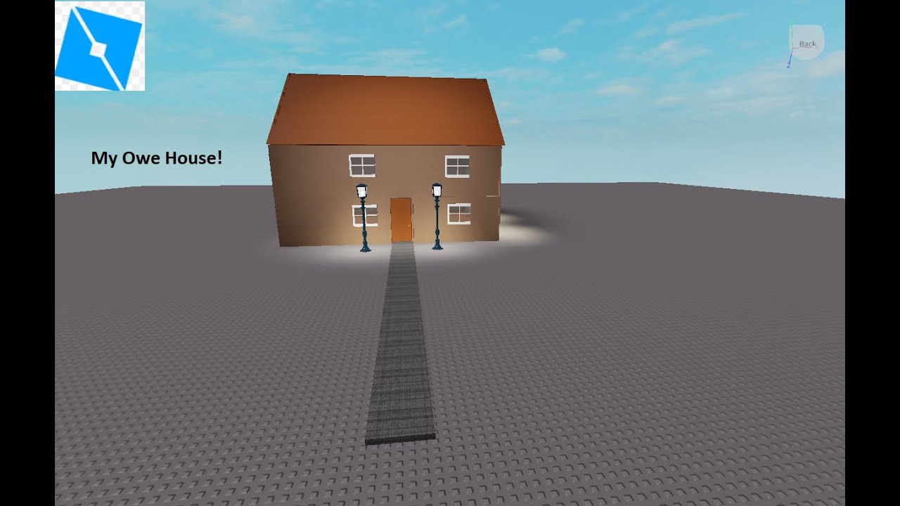 ROBLOX Studio - My Own House Model - YouTube
