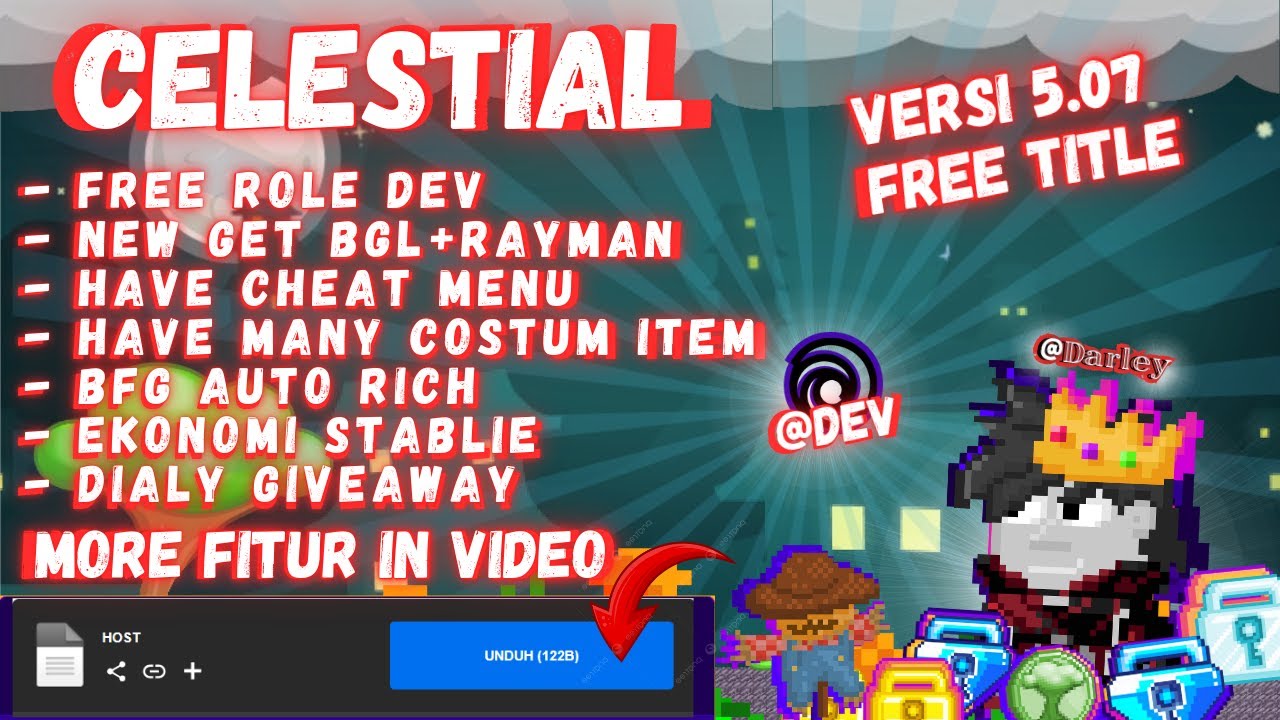 BARU MAIN DIKASIH ROLE CUY 😱🔥| FREE ROLE DEV | NEW GTPS 2025 | GROWTOPIA PRIVATE SERVER ...