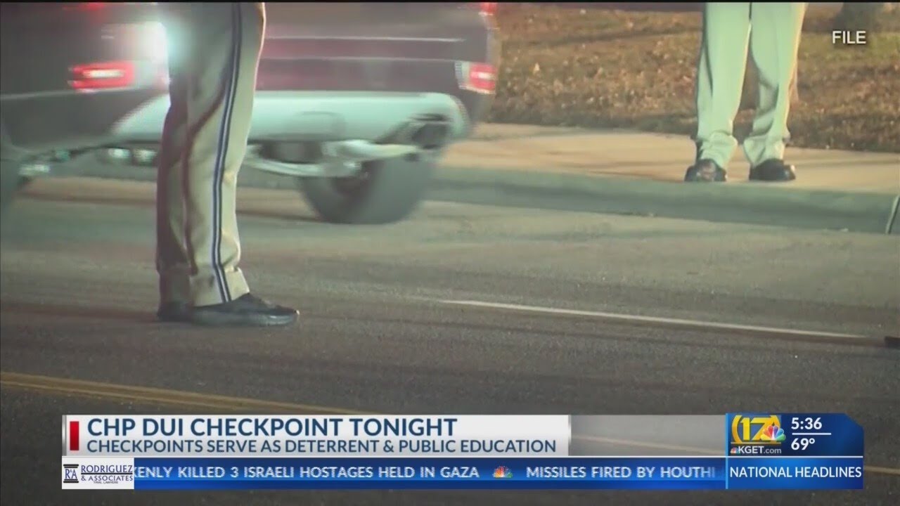CHP to conduct DUI checkpoint Friday - YouTube