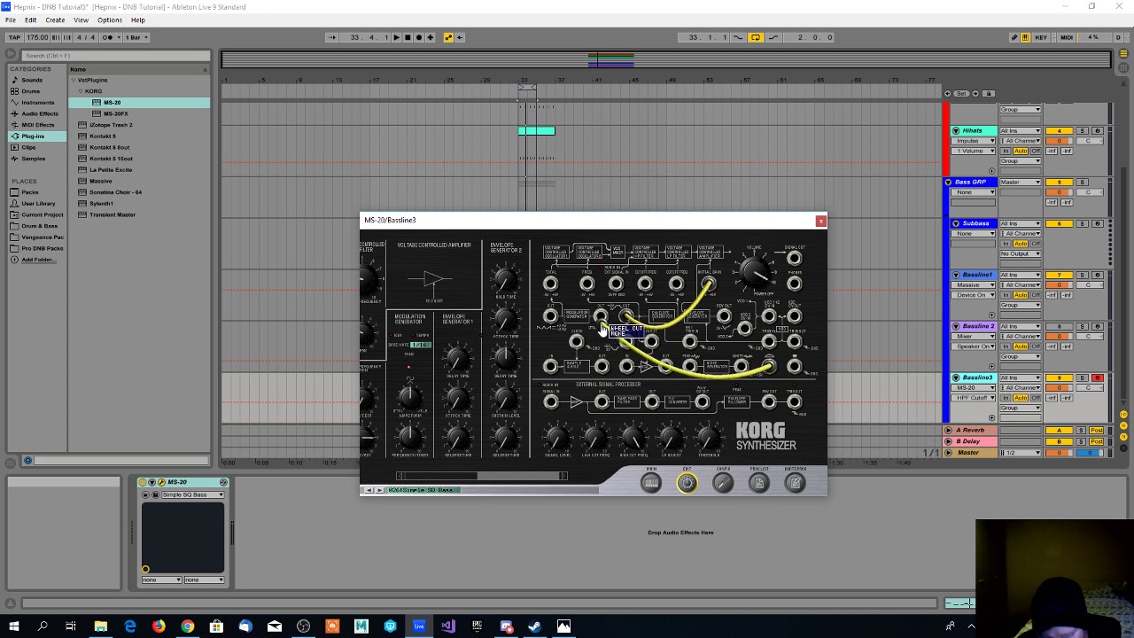 Hepnix - Jump up DNB tutorial Part 5 - Wob Sound Design - YouTube