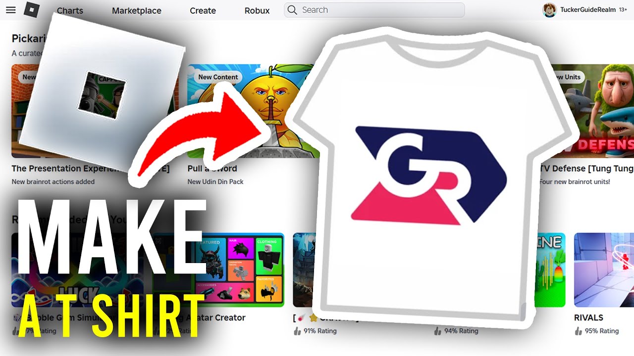 How To Make A T Shirt On Roblox - Full Guide - YouTube