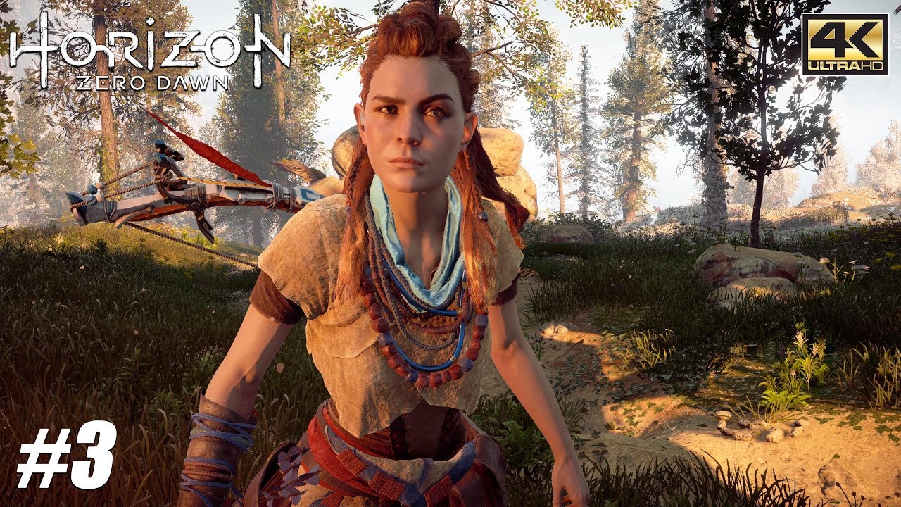 Horizon Zero Dawn - PS4 Pro Gameplay Playthrough 4K 2160p - PART 3 ...