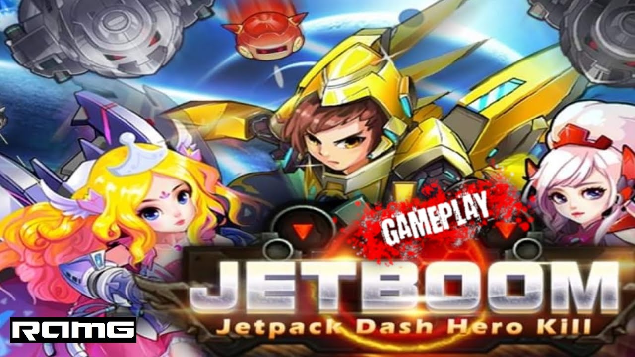 Jetboom Jetpack Dash Hero Kill | HD | 60 FPS | Crazy Gameplays!! - YouTube