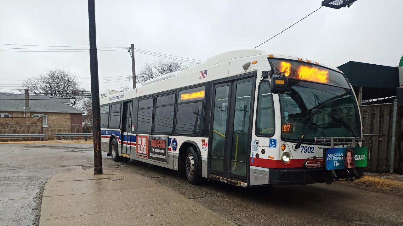 Ride On CTA 2014 Nova Bus LFS 7902 On Rt 73 Armitage to Clark/North Ave ...