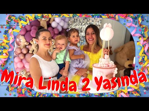 MİRA LİNDA 2 YAŞINDA 🥳 DOĞUM GÜNÜ VLOG 🎂 @TUĞBA & CANER 👨‍👩‍👧‍👦 HARİKA BİR ORGANİZASYON #vlog 💯