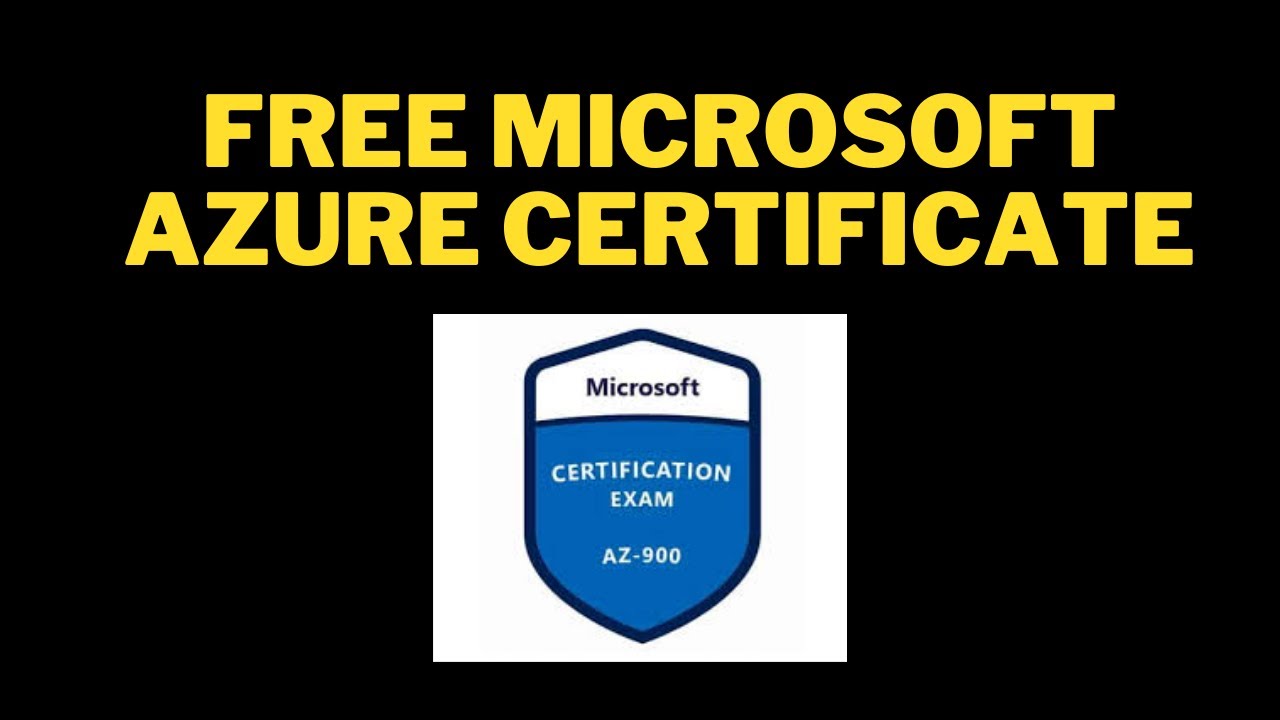 Free Microsoft Azure Fundamentals course - YouTube