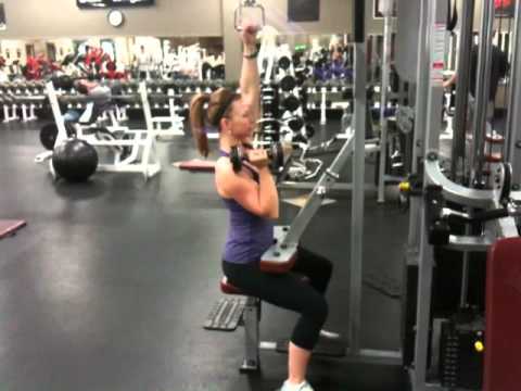 Cable Vertical Push Pull - YouTube