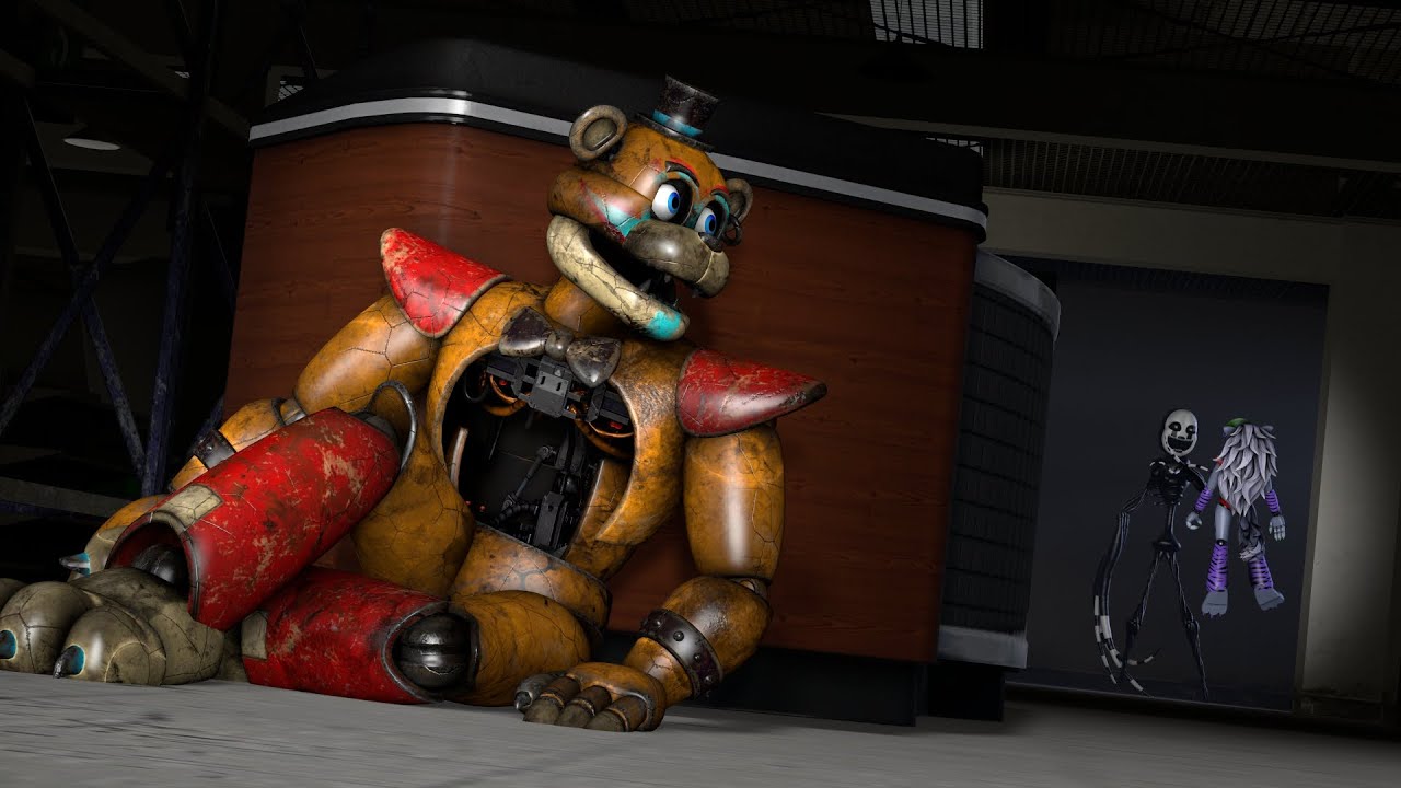 Security breach Horror Lights Out night [SFM FNaF] - YouTube