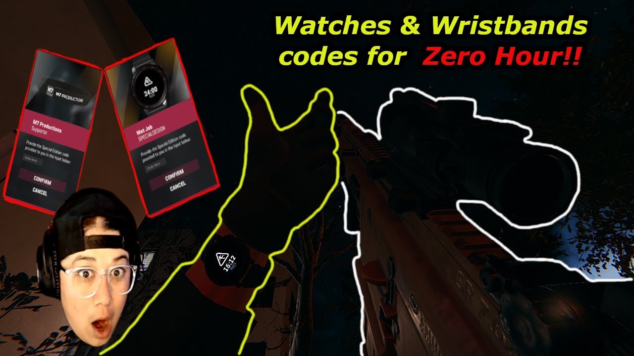 Zero Hour | Watches & Wristbands Codes!! #ZeroHour #dopesquad - YouTube