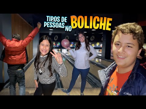 Rotina de domingo - Tipos de pessoas jogando boliche