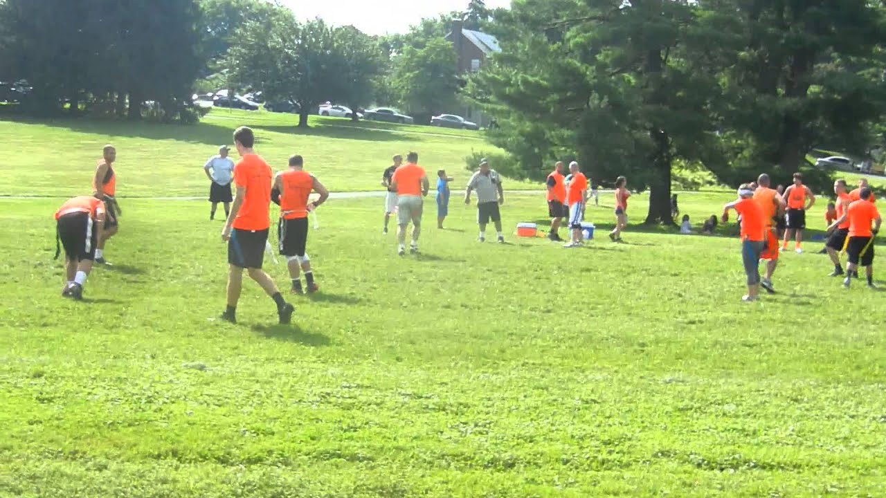 Sportsfest flag football 072014 2 - YouTube