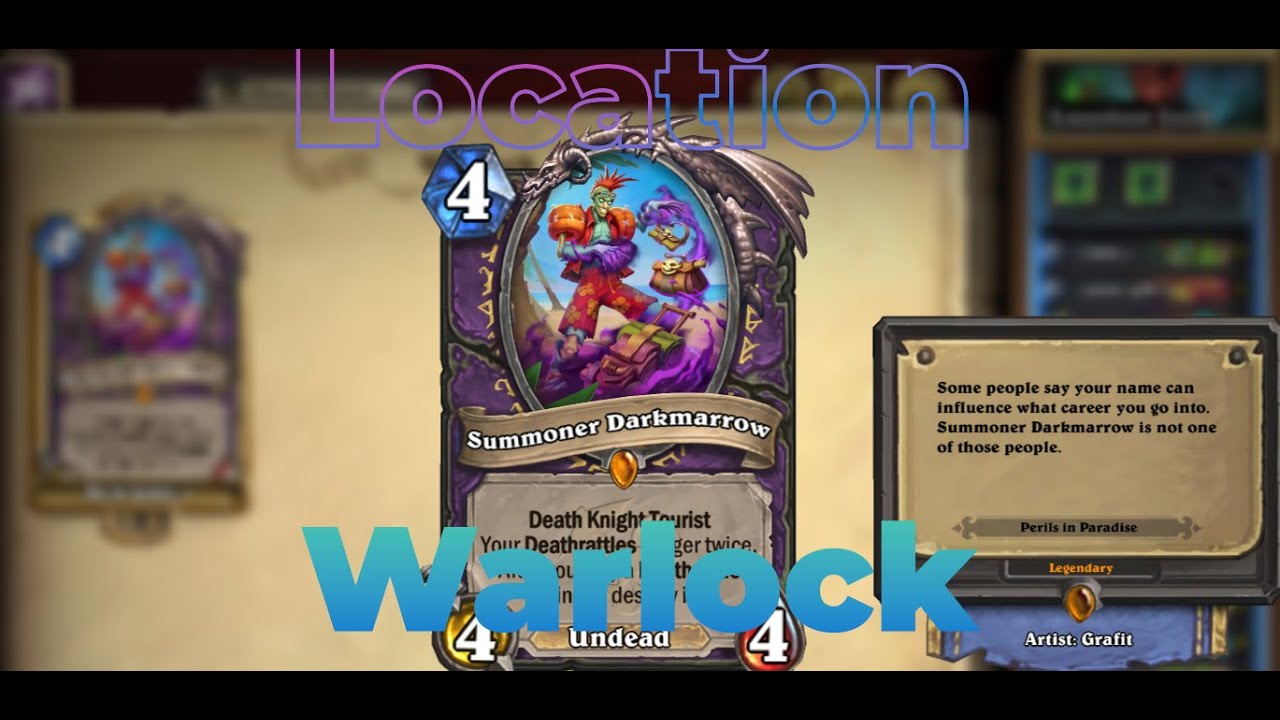 Sightseeing with Location Lock | Hearthstone - YouTube