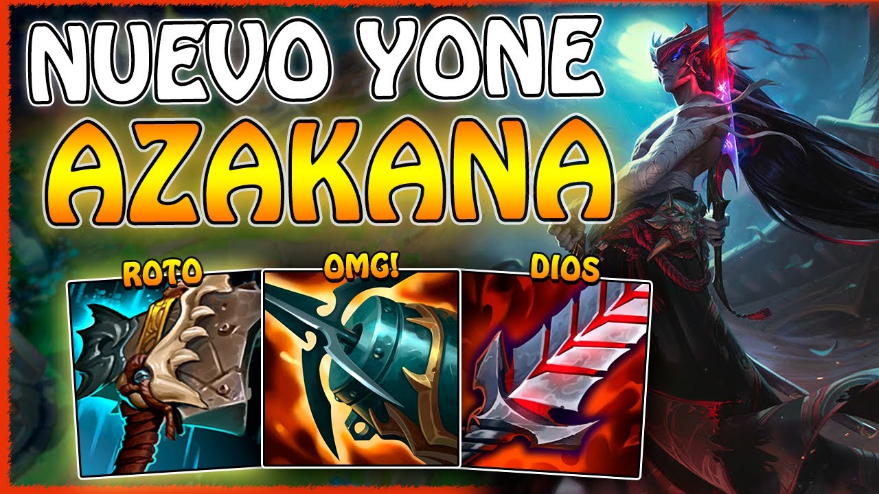 ESTA NUEVA BUILD DE *YONE* ACABA CON TODOS! MEJORES OBJETOS PARA LA ...