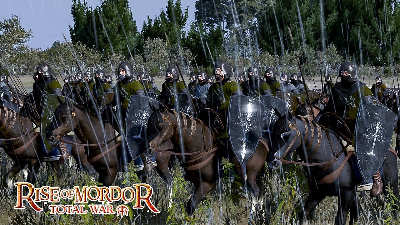 Rise Of Mordor - Ringló Vale Warriors Attack Anórien Army - Lord Of The ...