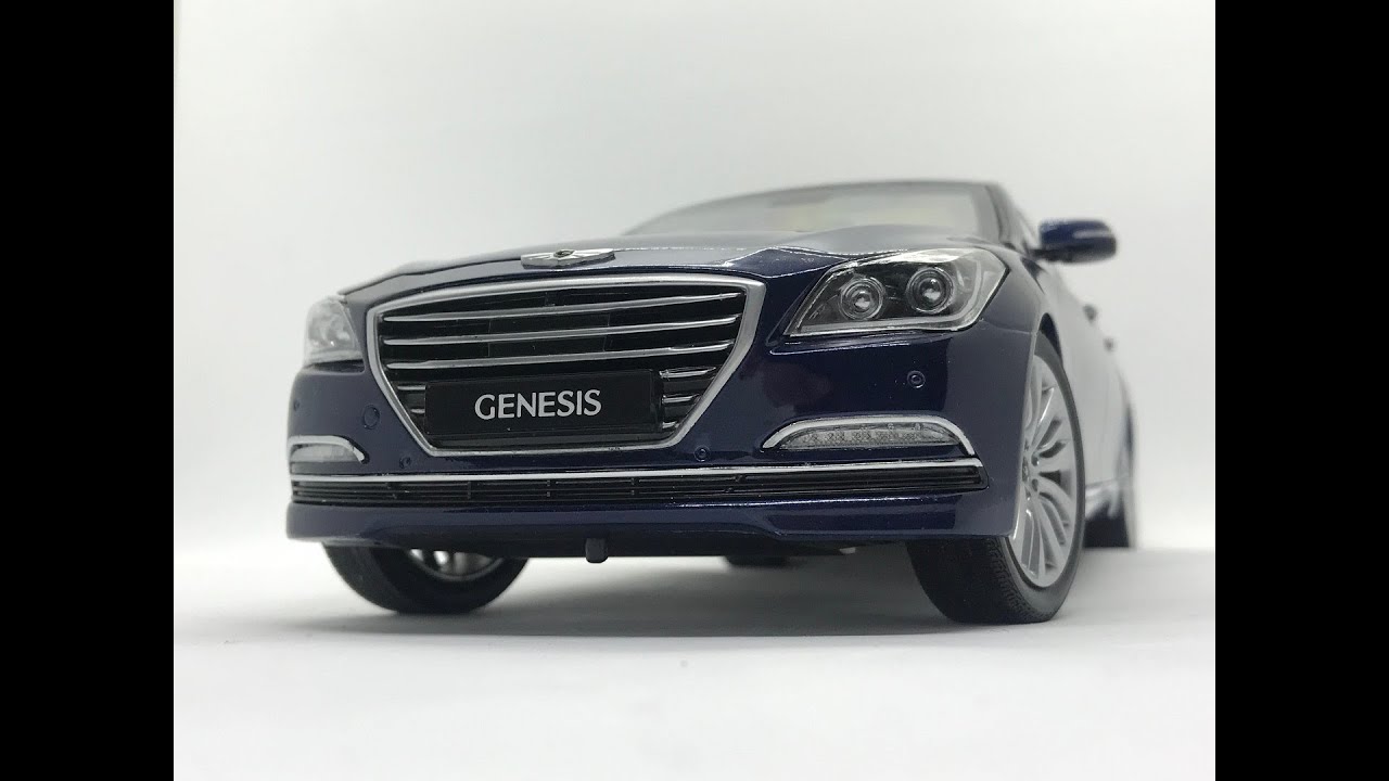 미니크래프트 1:18 현대 제네시스 2세대 다이캐스트(Minikraft Hyundai Genesis DH Diecast ...