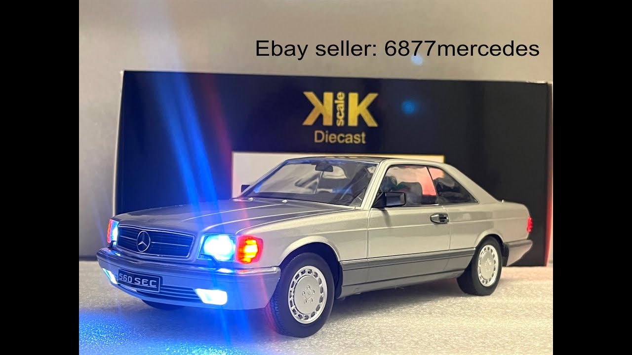 1986 Mercedes Benz 560SEC C126 Classic Car Collectible Miami Style ...