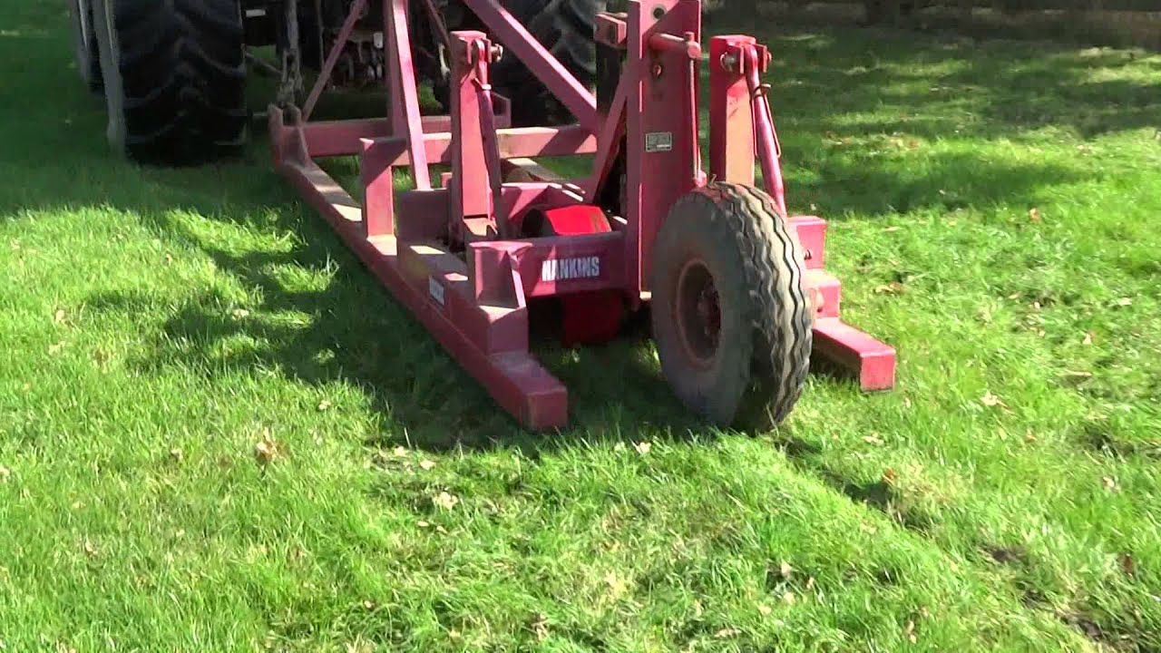 Mole ploughing at Lyneham - YouTube